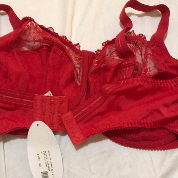 Prima Donna | Intimates & Sleepwear | Prima Donna Red Floral Lace Bra ...